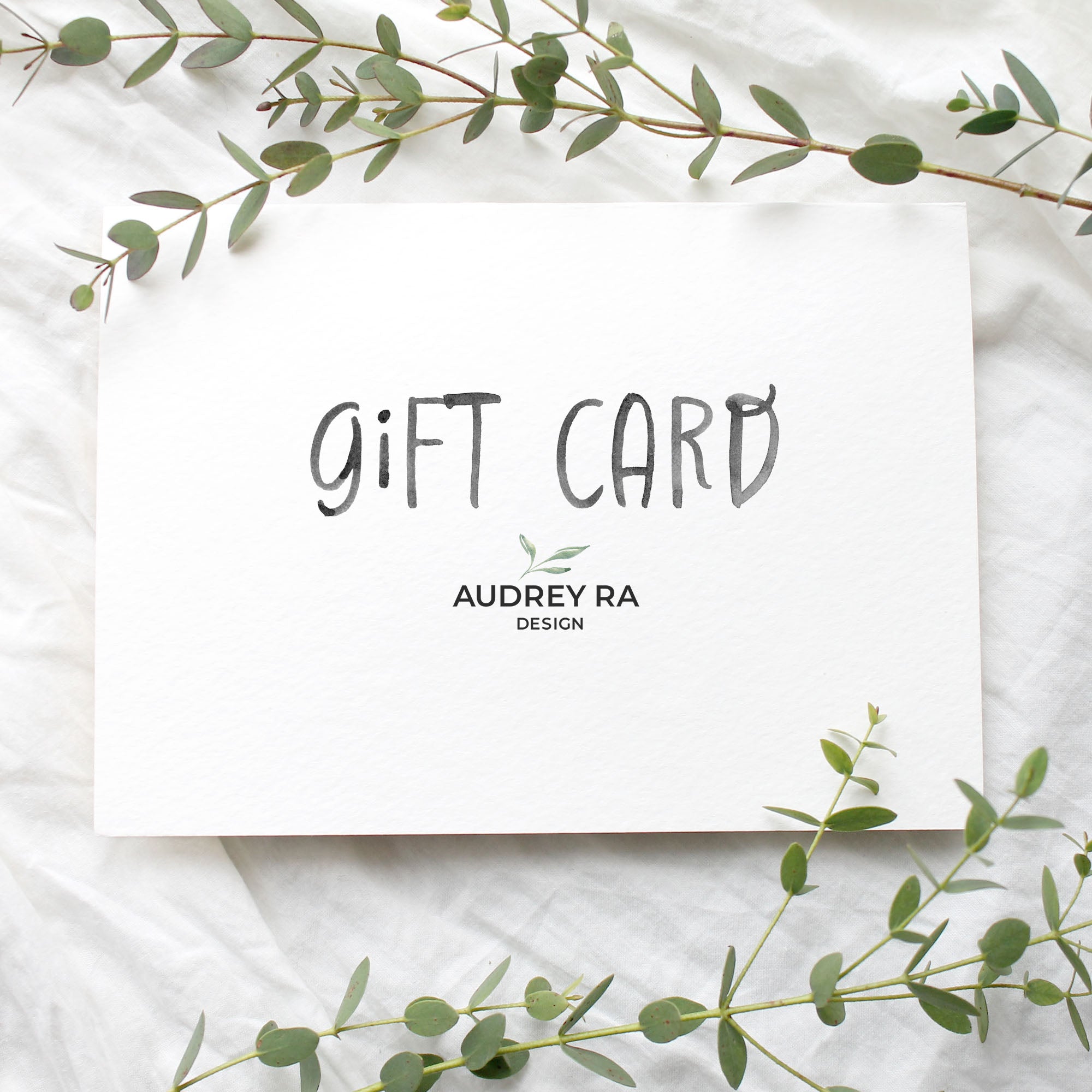 ARD shop gift card – Audrey Ra Design Shop