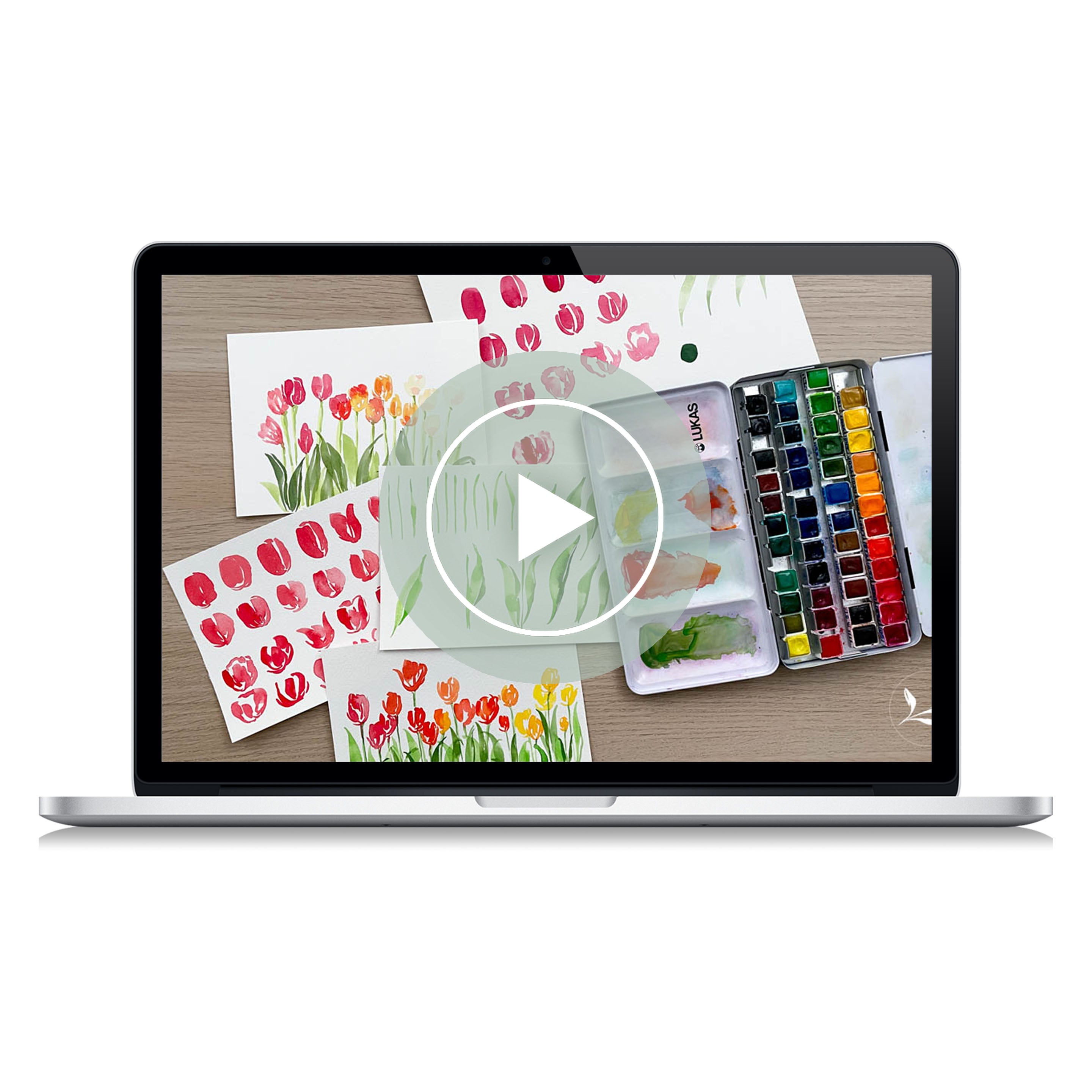 how to paint: watercolor tulips – Audrey Ra Design Shop