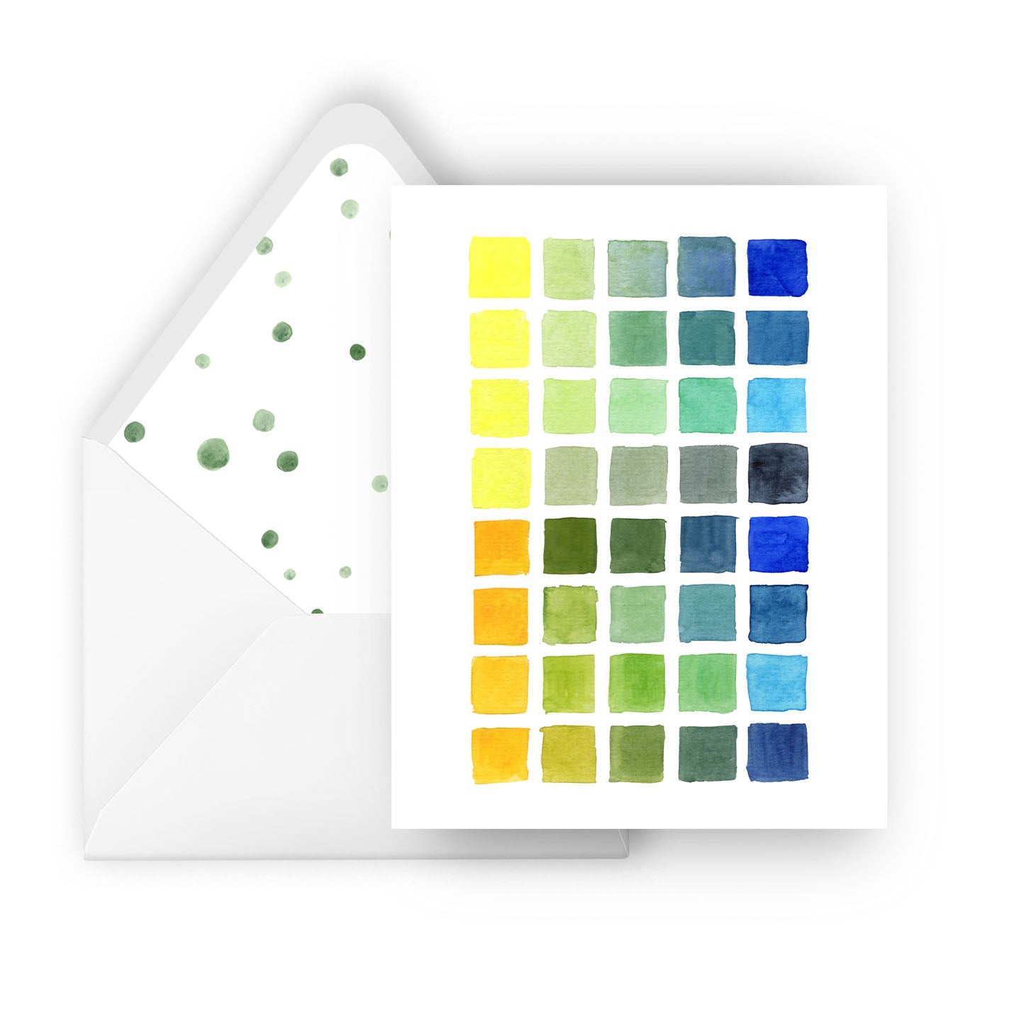 paint swatches greeting card – Audrey Ra Design Shop