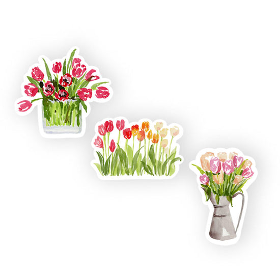 tulip arrangements sticker – Audrey Ra Design Shop